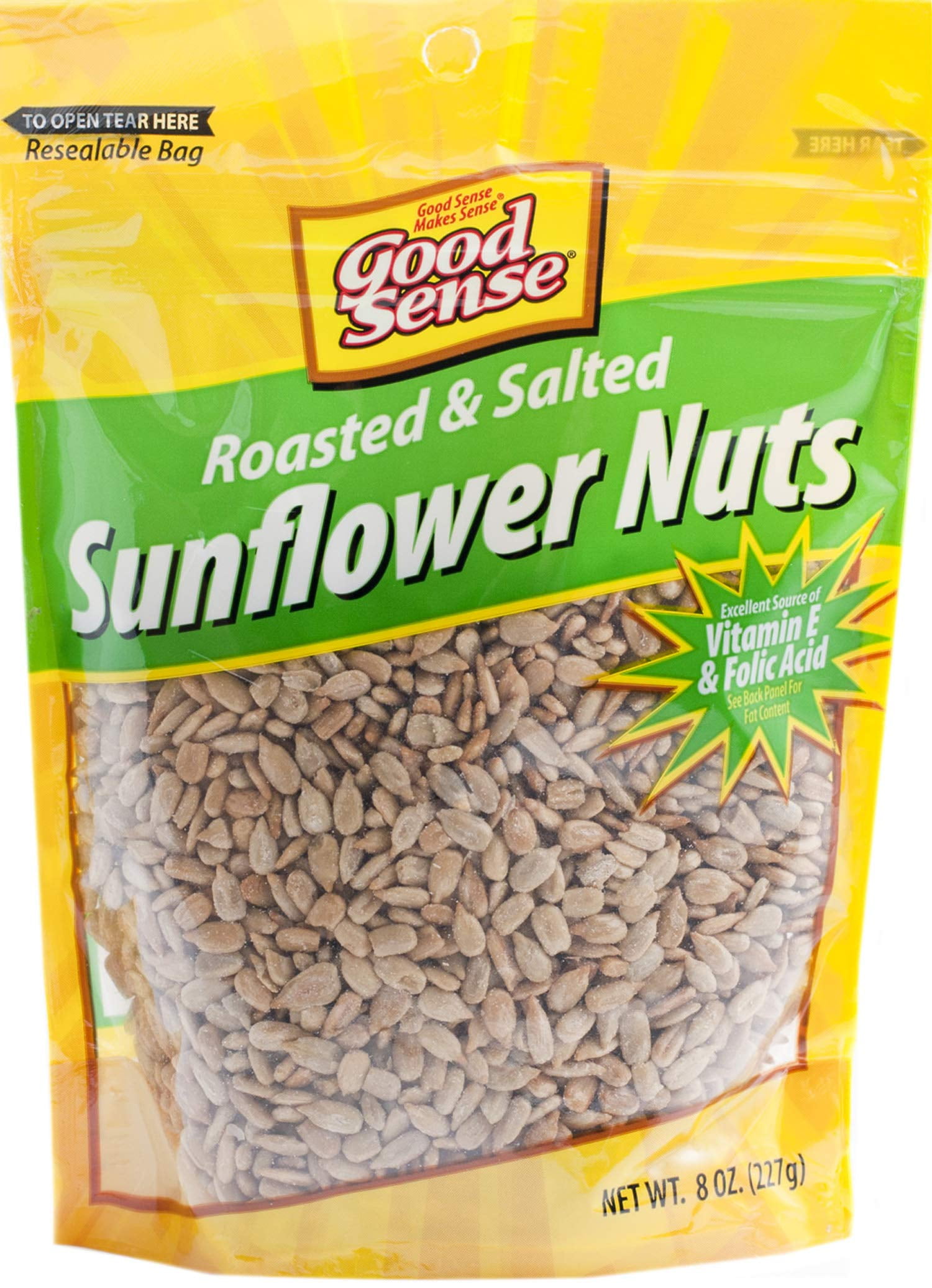 Good Sense Roasted & Salted Shelled Sunflower Seeds (Pack of 4 ...