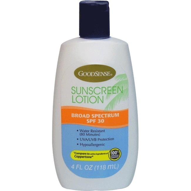 Good Sense SPF 30 Sunscreen Lotion, 4 oz - Case of 12 - Walmart.com