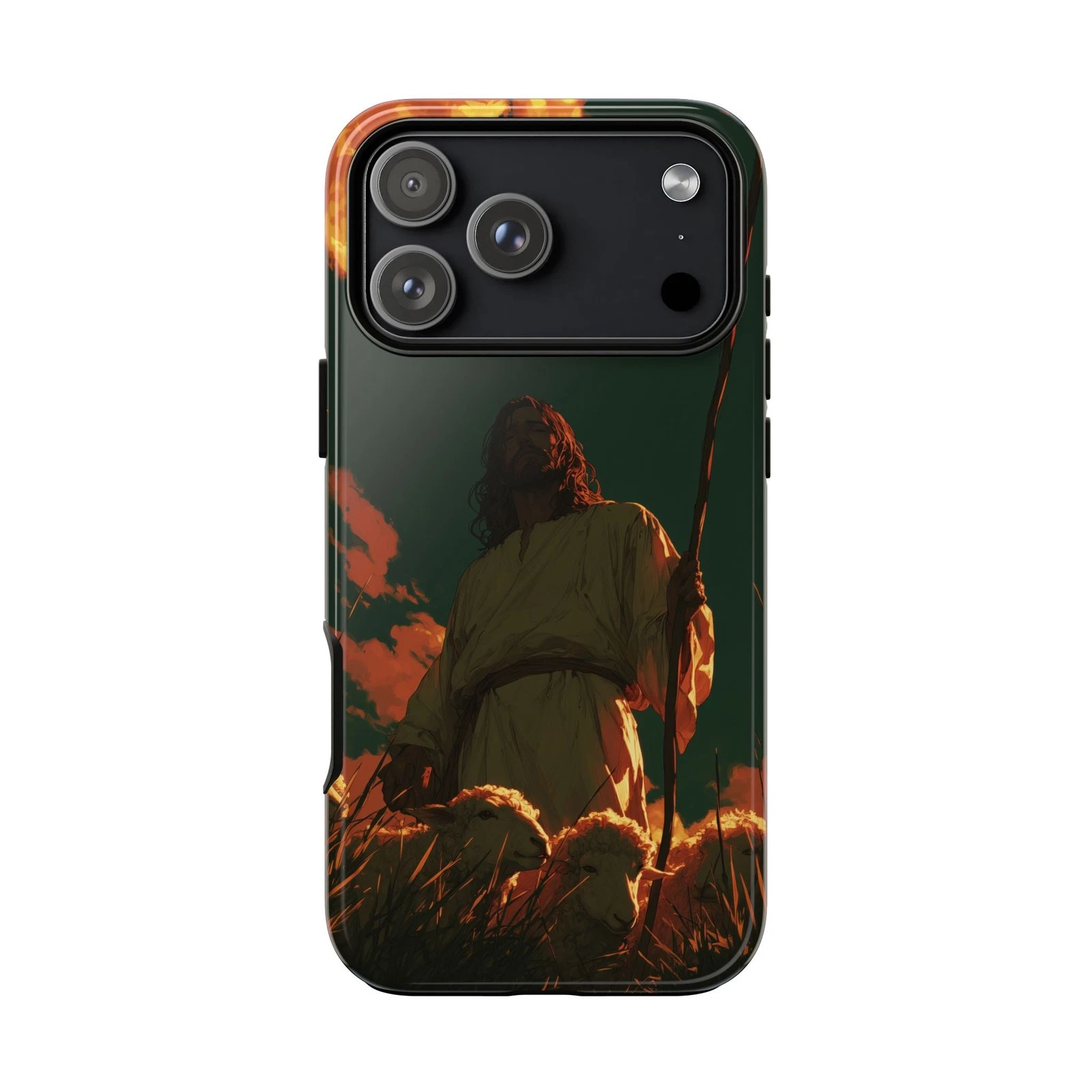 Good Shepherd Jesus Christ Phone Case for iPhone 17 through 11 Pro Max ...