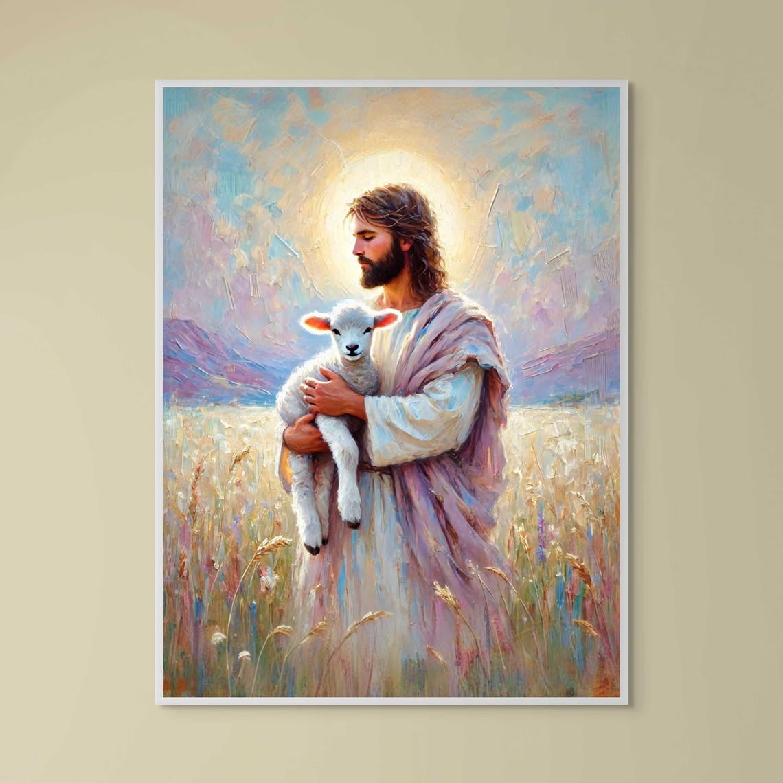 Good Shepherd | Printable Art | Leave The 99 | Jesus Picture | Jesus ...