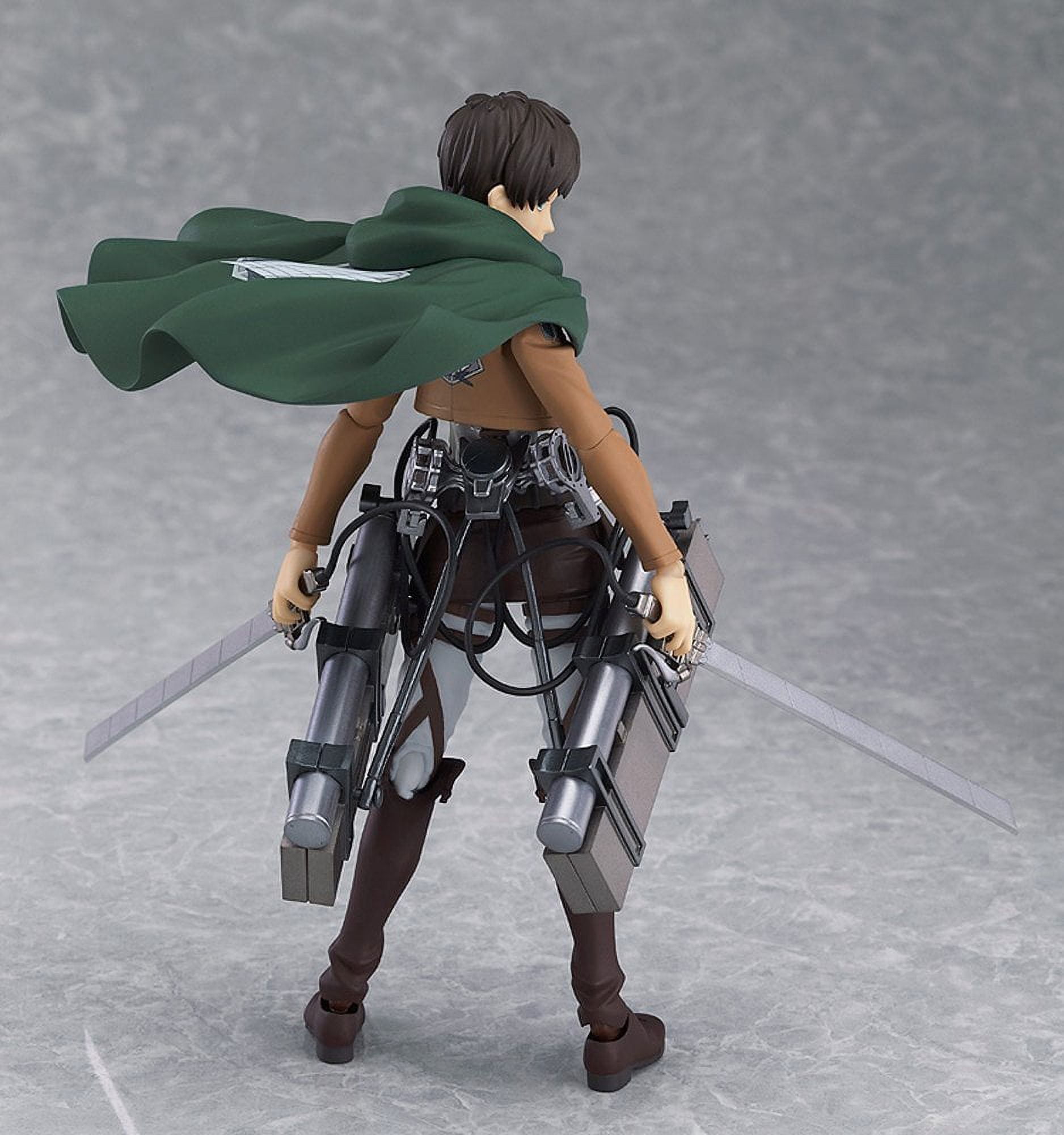 Good Smile Attack on Titan: Eren Yeager Figma Action Figure Action ...