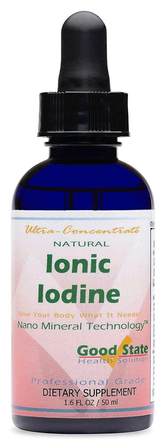 Good State Liquid Ionic Iodine Ultra Concentrate, 100 Servings, 1.6 Fl ...