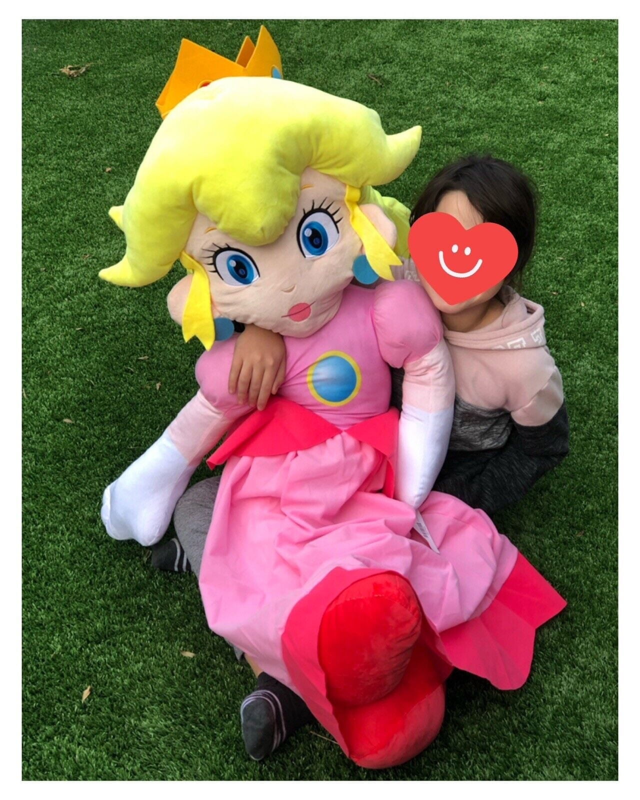 Nintendo Super Mario - 4FT GIANT PRINCESS PEACH Jumbo Soft Plush Toy ...