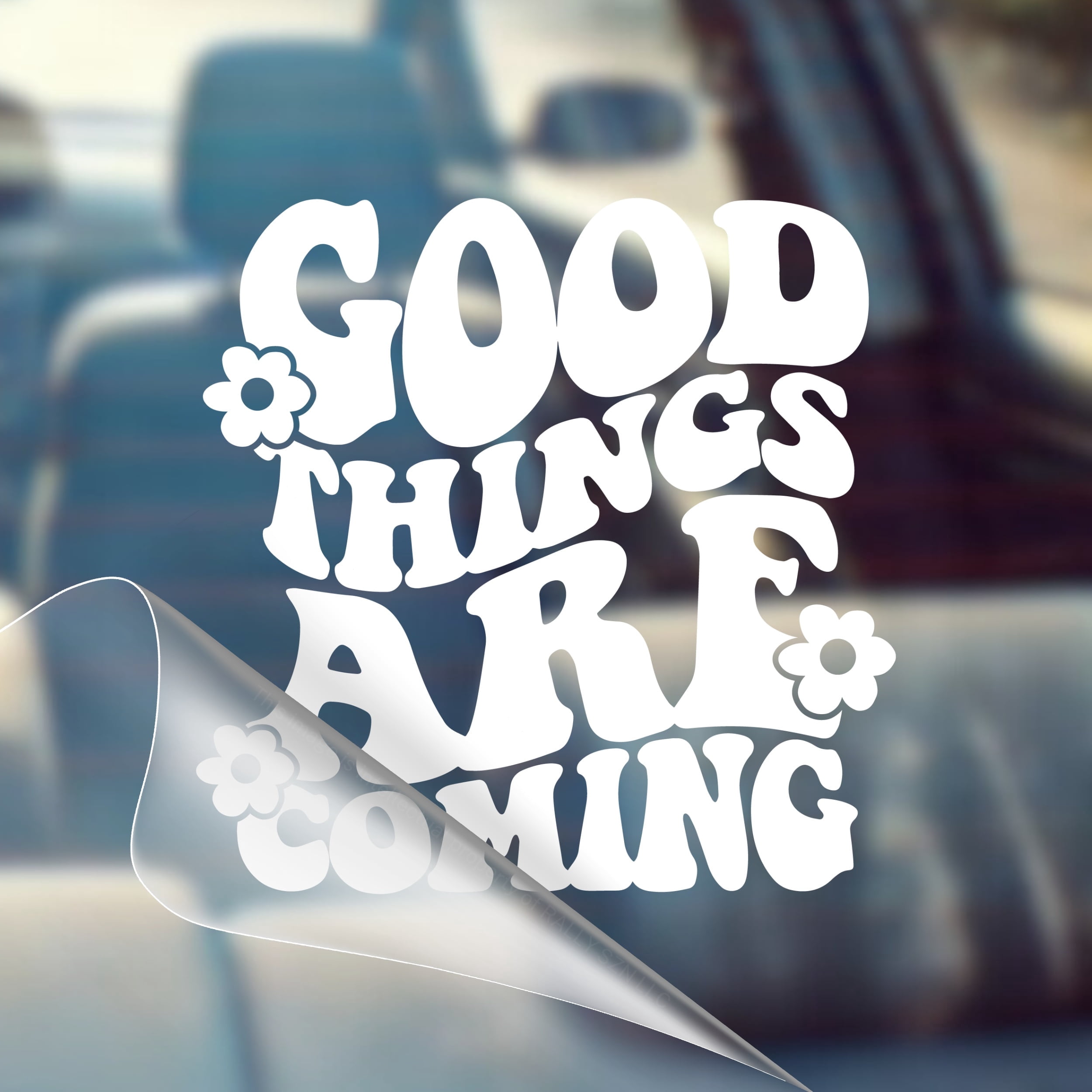 Good Things are Coming - Motivational Car Vinyl Decal Bumper Sticker ...