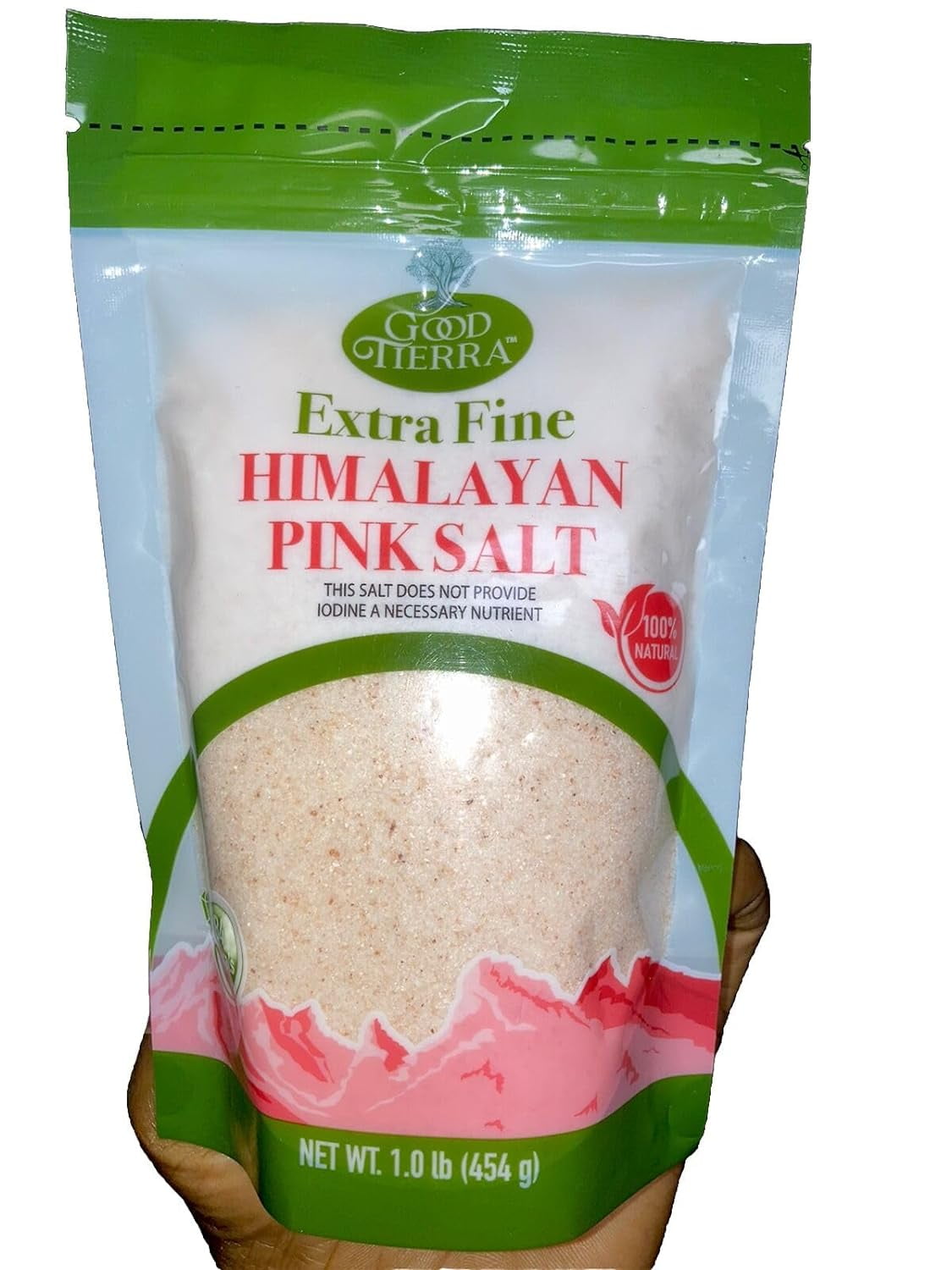 Good Tierra Extra Fine Himalayan Pink Salt, 1 Ounce (Pack of 1 ...