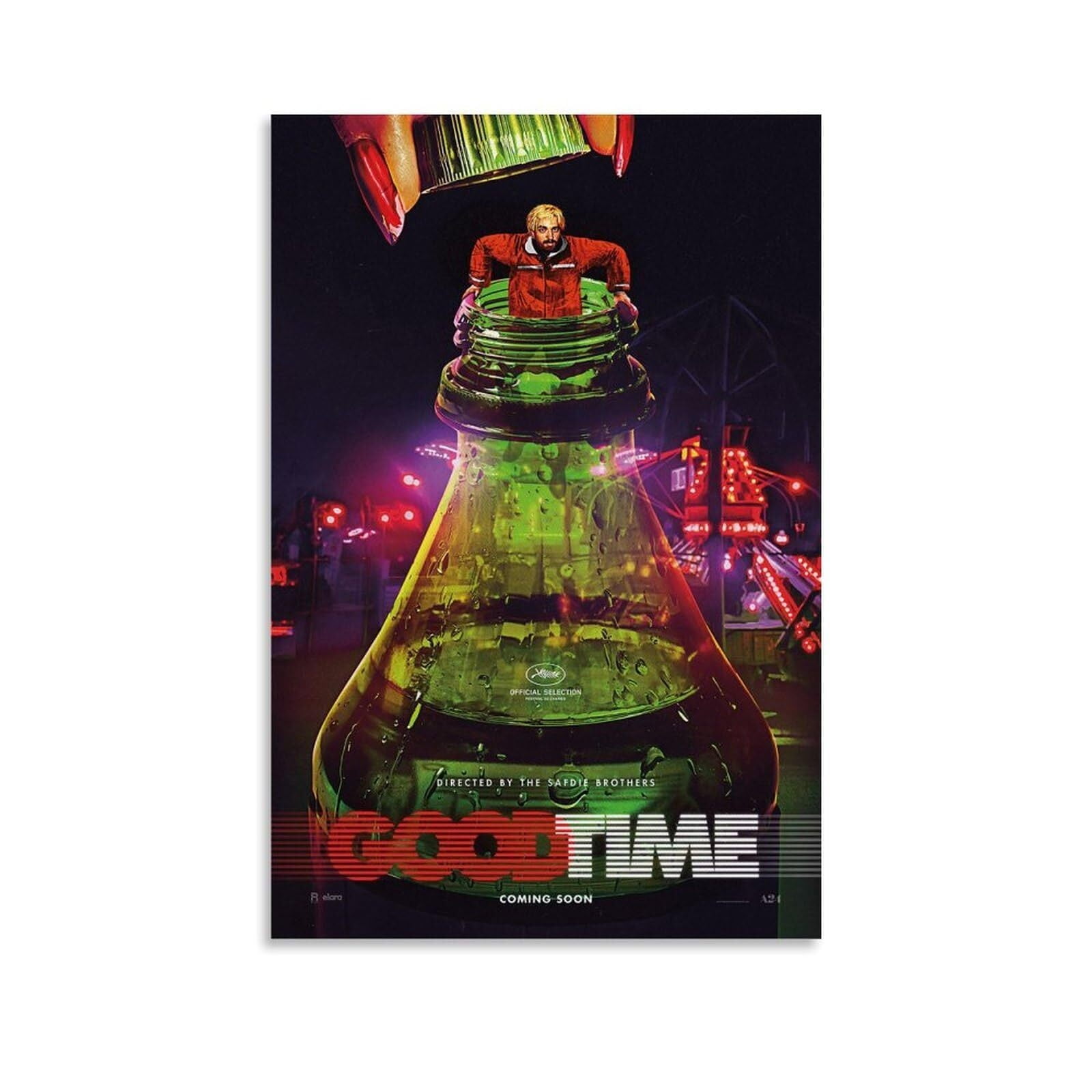 Good Time Movie Poster Canvas Art Posters for Room Aesthetic And Wall ...