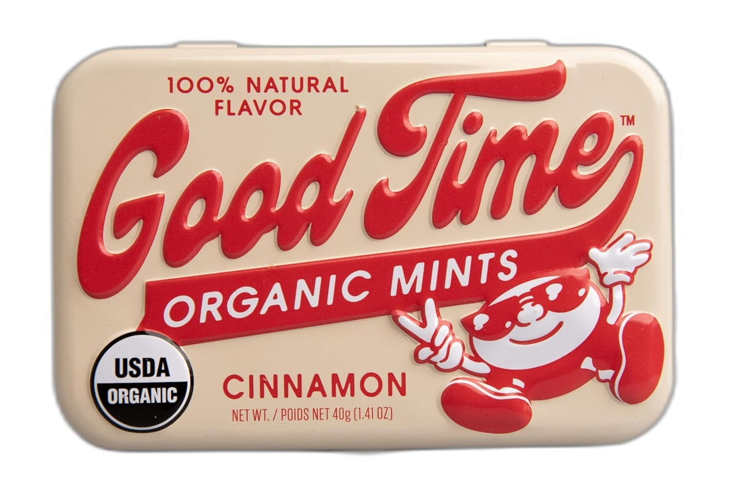 Good Time Organic Mints - Cinnamon | Organic Cane Sugar, Natural ...