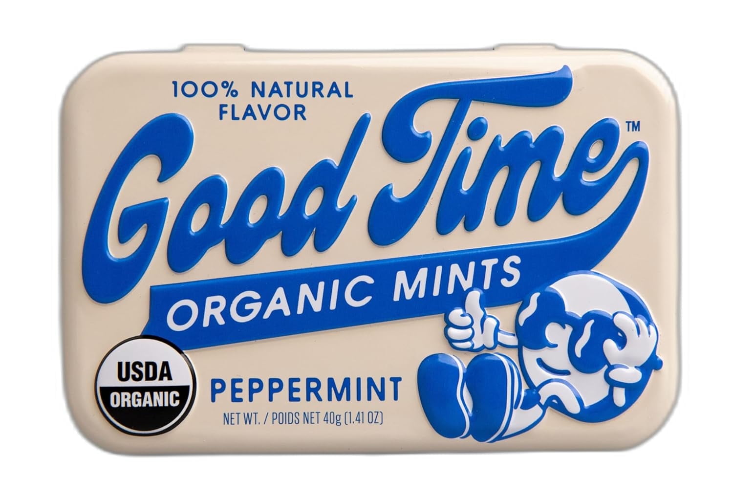 Good Time Organic Mints - Peppermint | Organic Cane Sugar, Natural ...