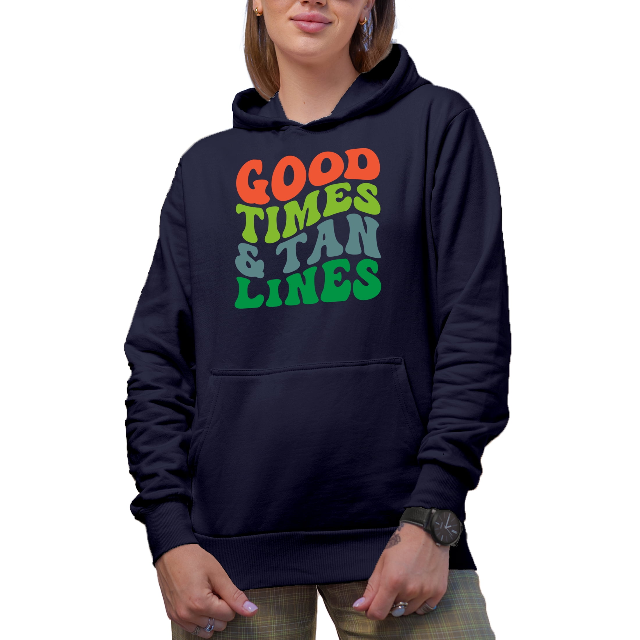 Good Times & Tan Lines, Summer, Ocean, Sea or Beach Themed, Groovy ...