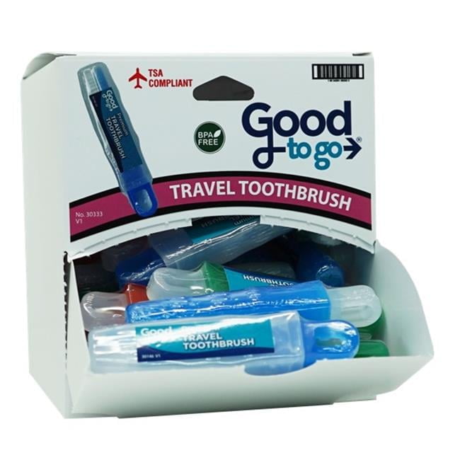 Good To Go Deluxe Travel Toothbrush - Walmart.com
