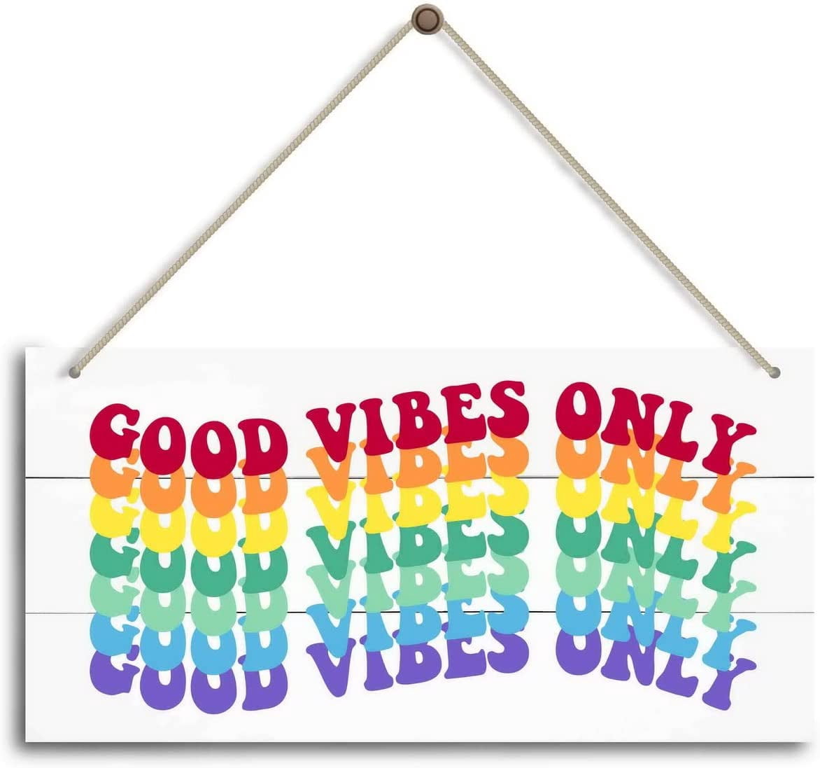 Good Vibes Only. Inspirational Home Office Decor，Bedroom Decor ...