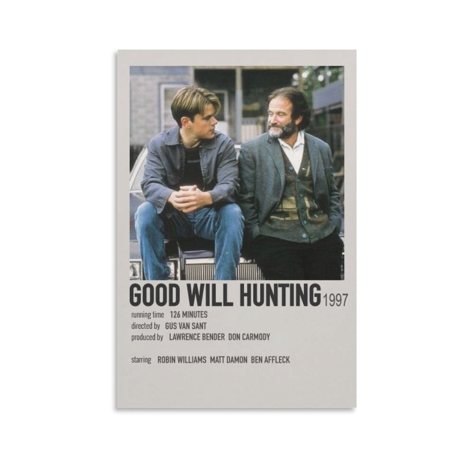 Good Will Hunting Movie Poster (13) Canvas Poster Wall Art Picture ...