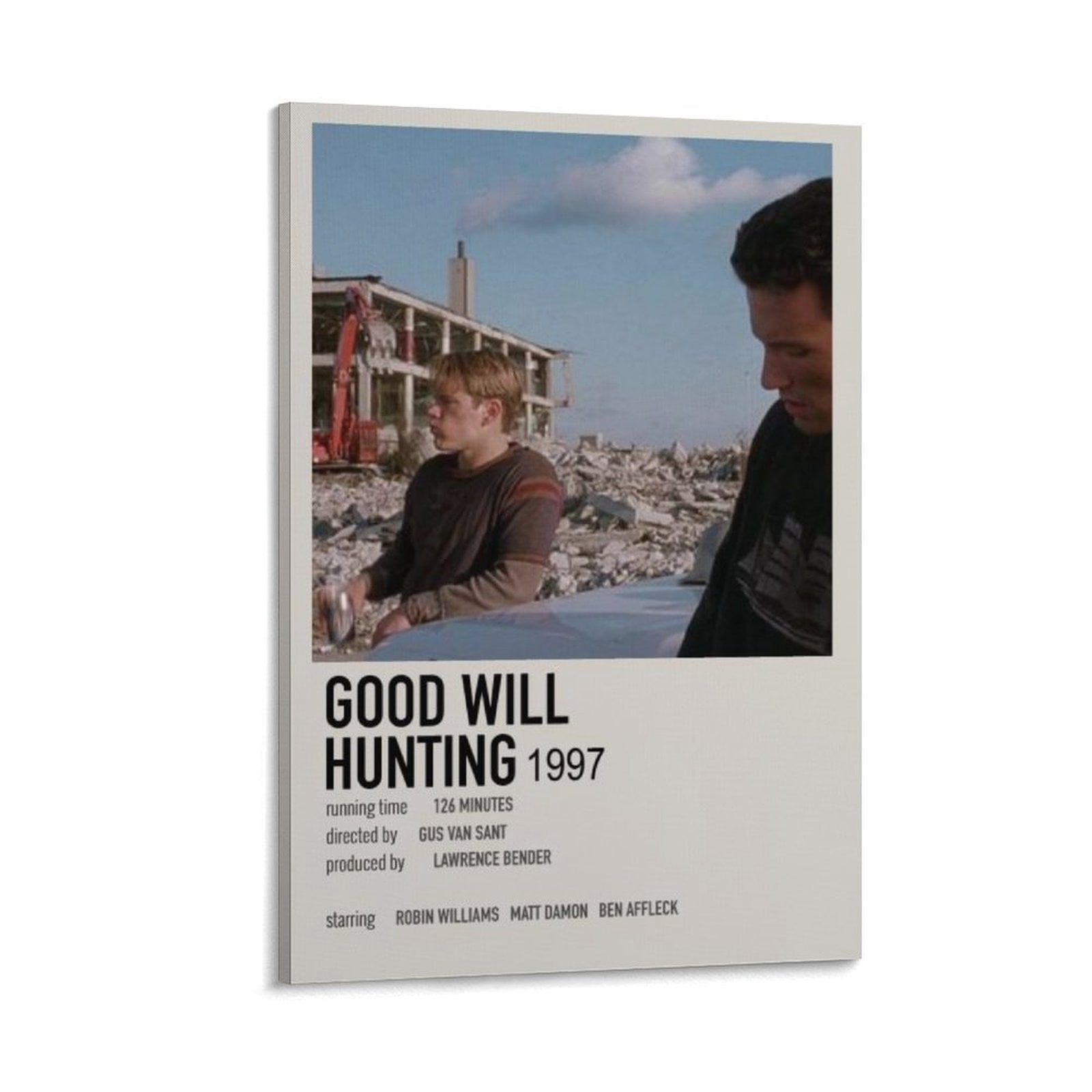 Good Will Hunting Movie Poster (19) Print Photo Art Painting Canvas ...