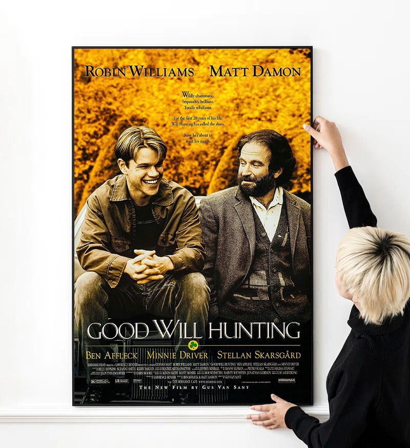 Good Will Hunting Movie Poster High Quality Print Photo Wall Art Canvas ...