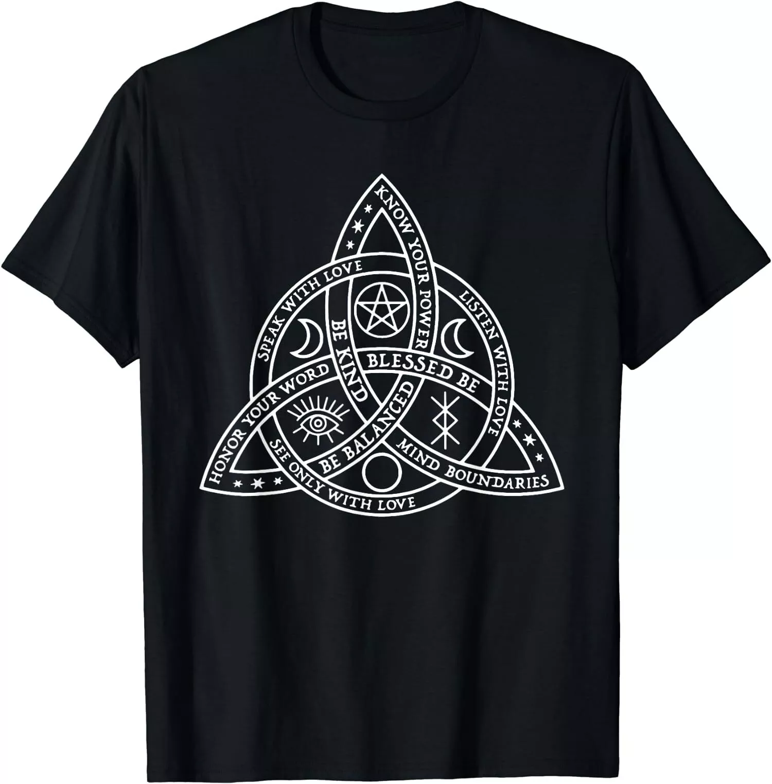 Good Witch Celtic Knot Runes Norse Nordic Viking Warrior Shirt ...