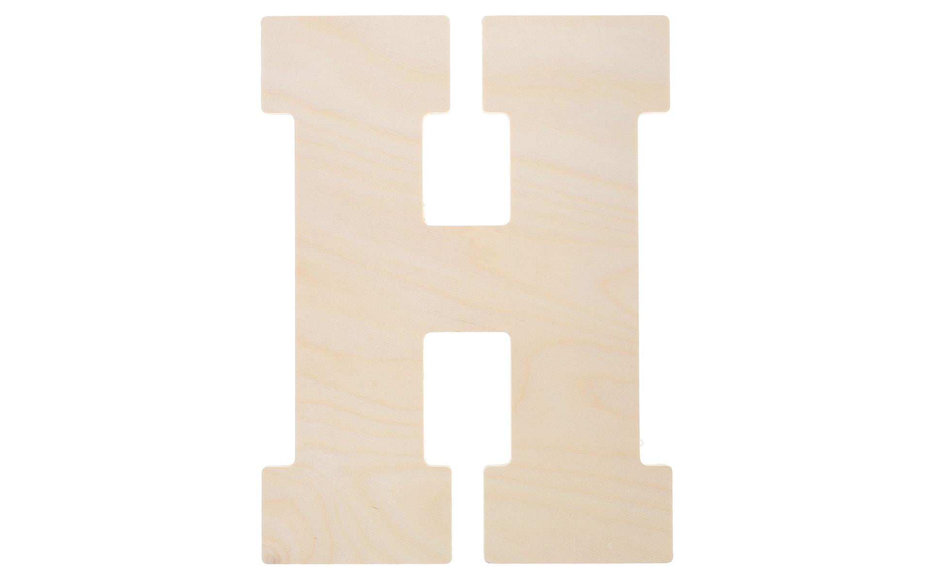 Good Wood By Leisure Arts Letter 13" H, Wooden Letters, Wood Letters ...