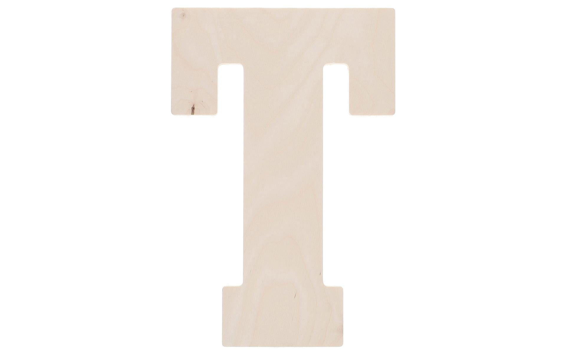 Good Wood By Leisure Arts Letter 13" T, Wooden Letters, Wood Letters ...