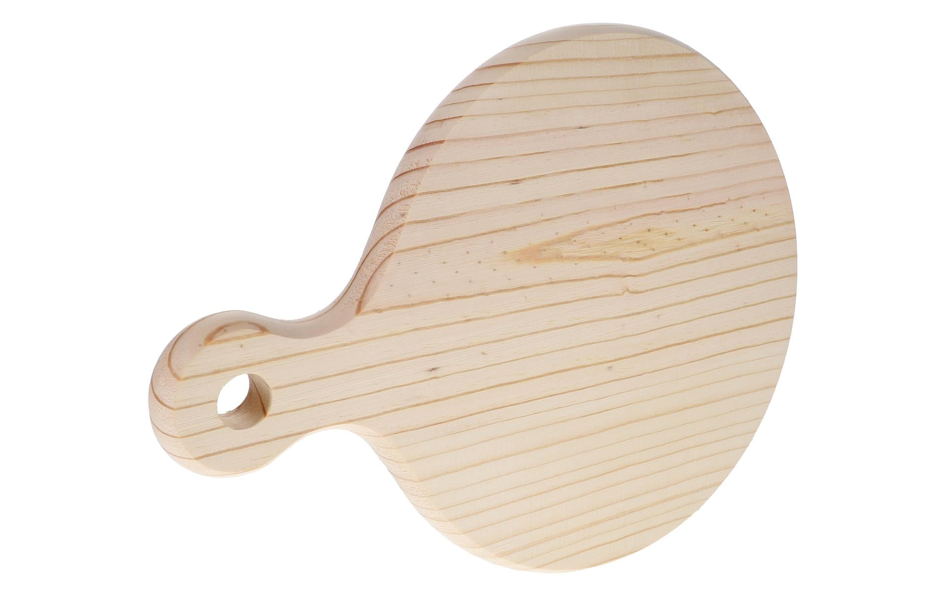 Good Wood Round Board with Handle - Walmart.com