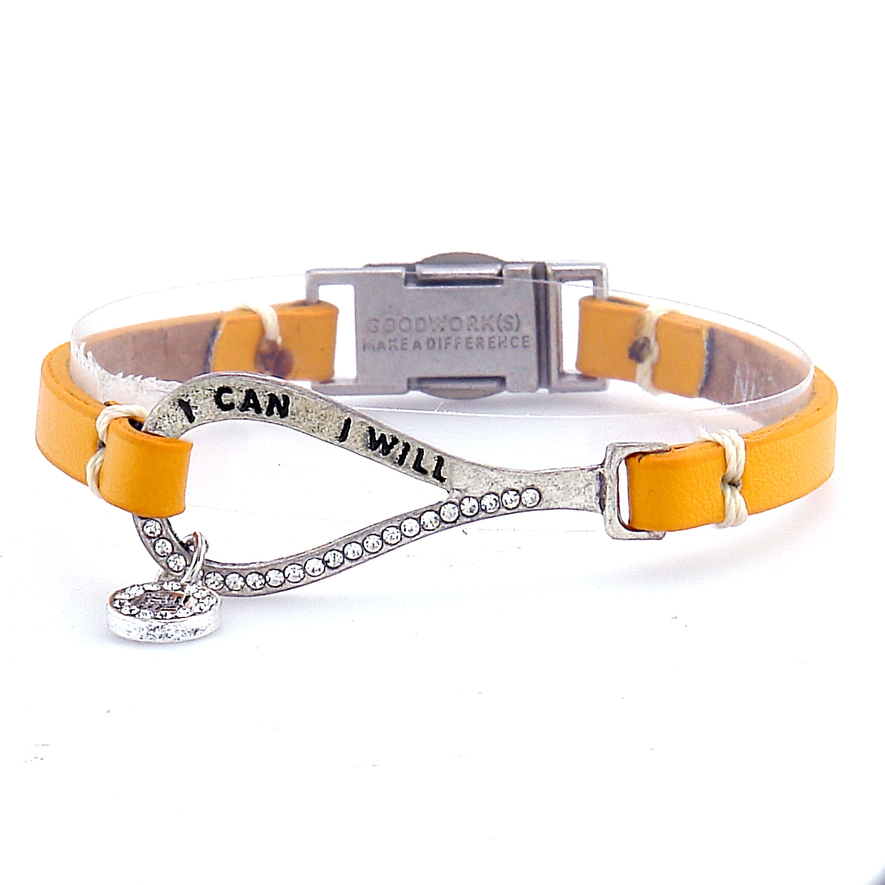 Good Works I Can I Will Inspirational Magnetic Bracelet - Walmart.com