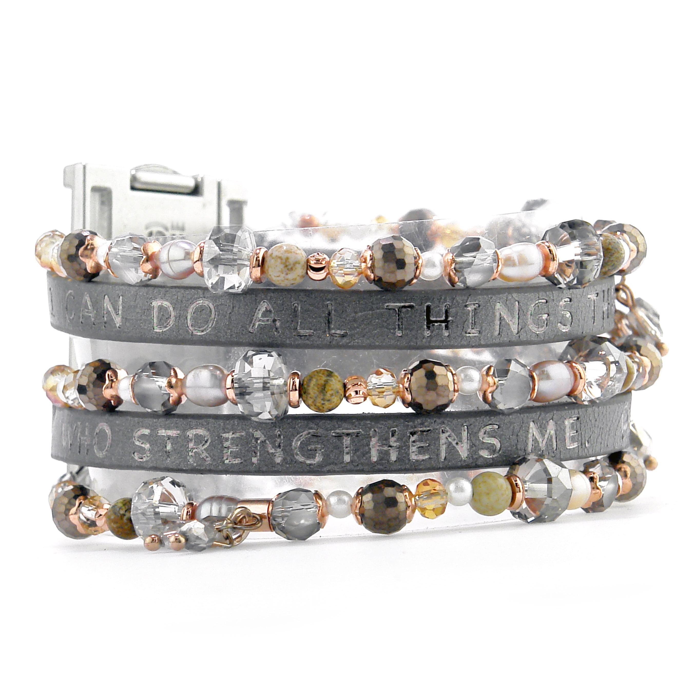 Good Works Philippians 4:13 Bible Verse Bracelet - Walmart.com