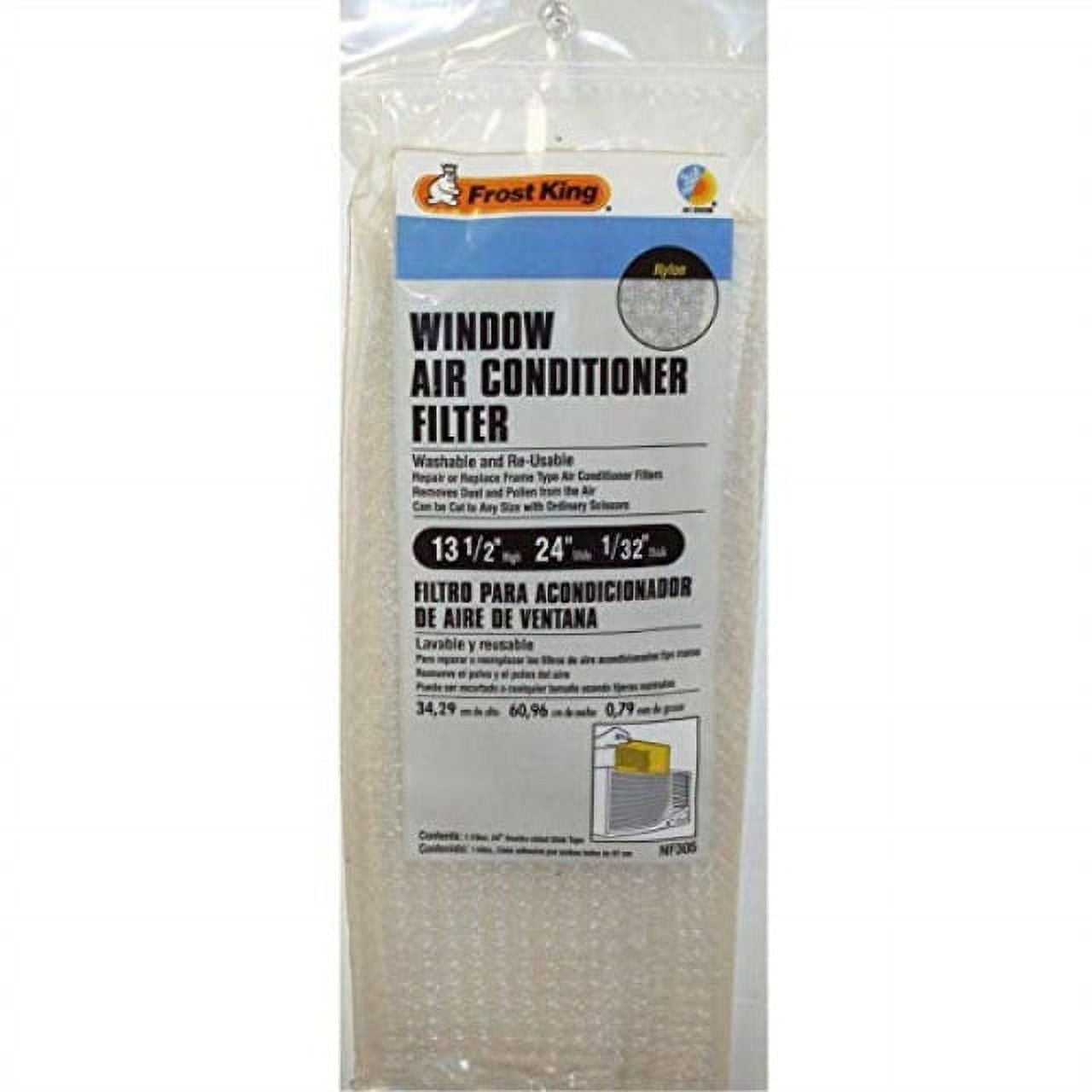 Frost King Adjustable Window Air Conditioner Filter, 24x13.5x1/32 SKU ...