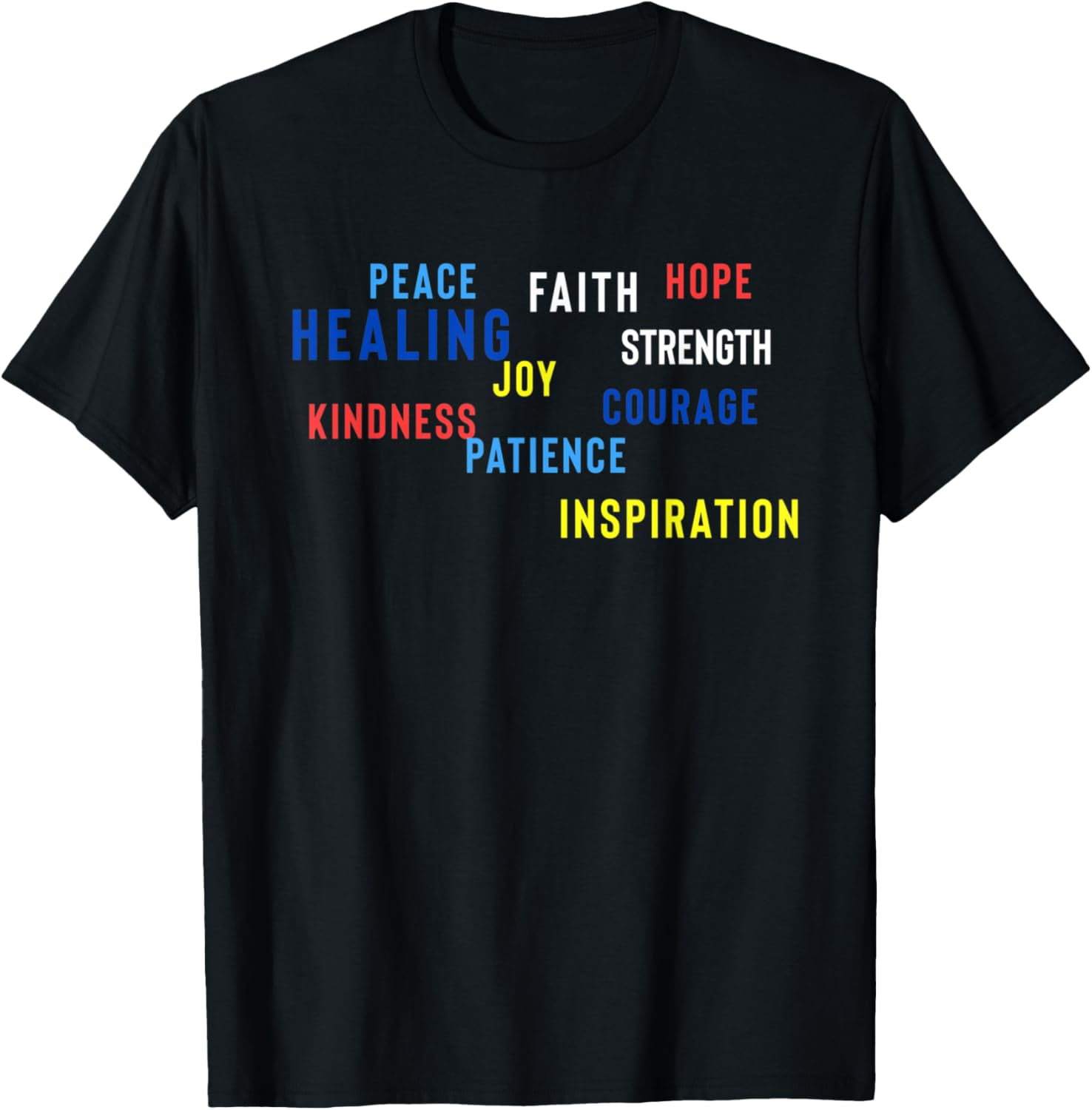Good human values joy inspiration hope T-Shirt - Walmart.com