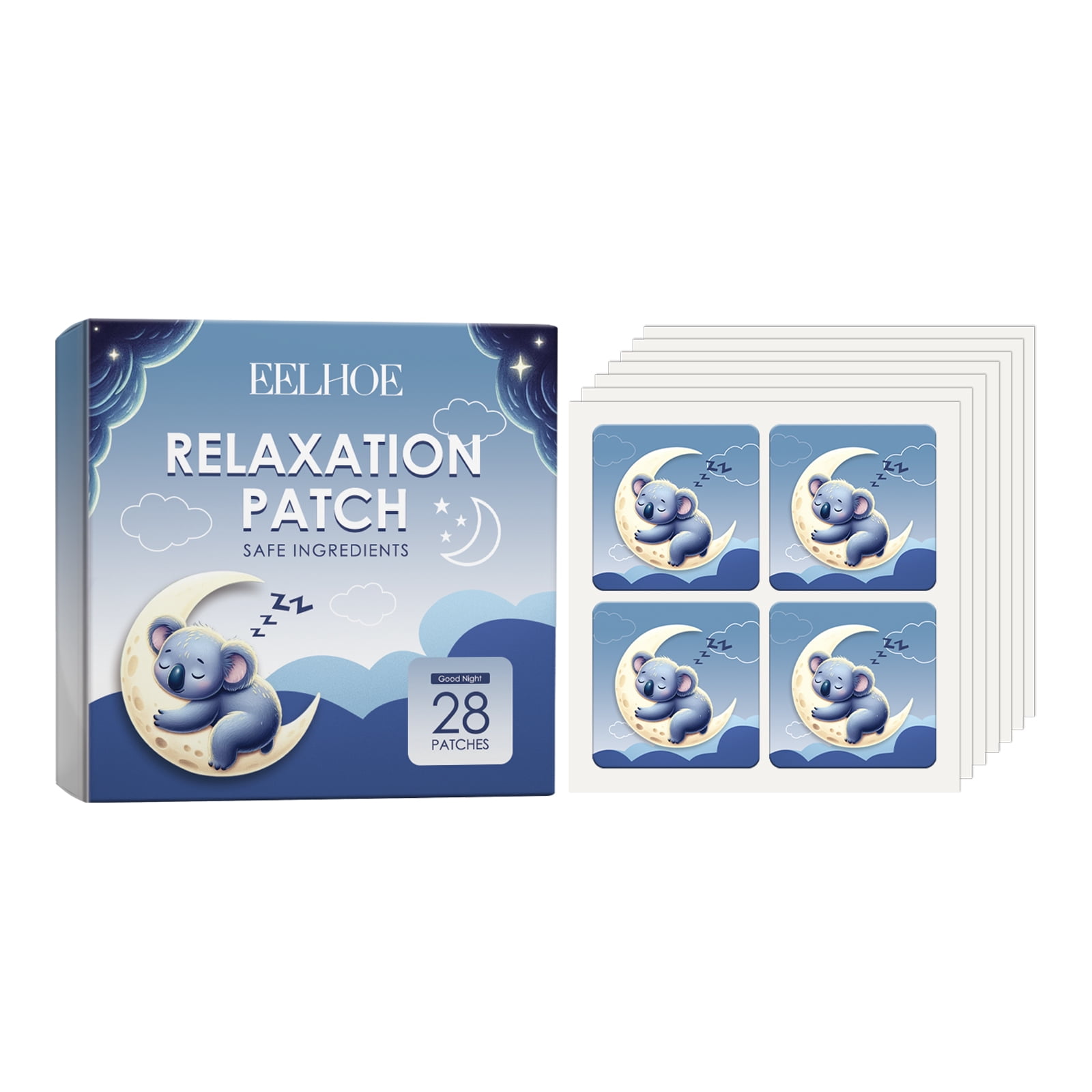 Good night sleep cartoon stickers help you fall asleep quickly at night ...