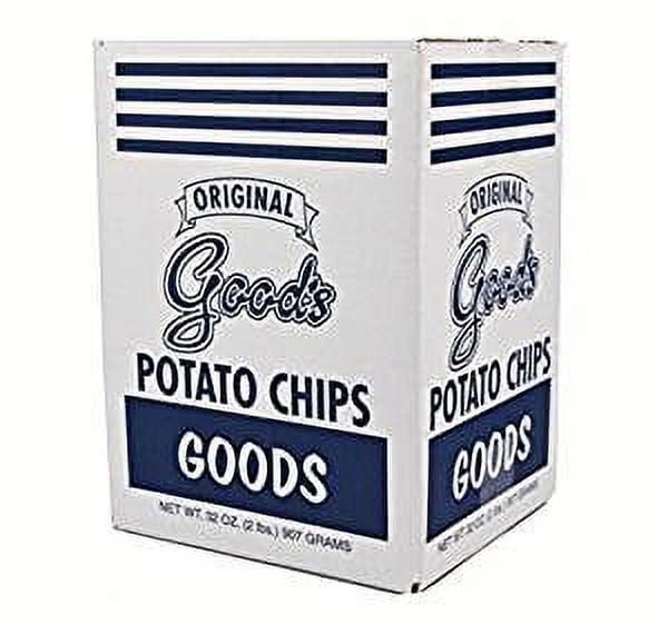 Good's Original Blue Bag Potato Chips- One 2 lb. Box - Walmart.com
