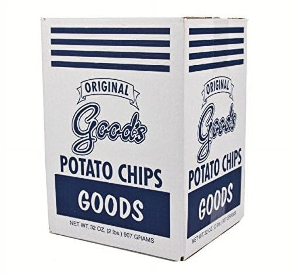 Good's Potato Chips (Original "Blue Bag", Two 2 lb. Boxes) - Walmart.com