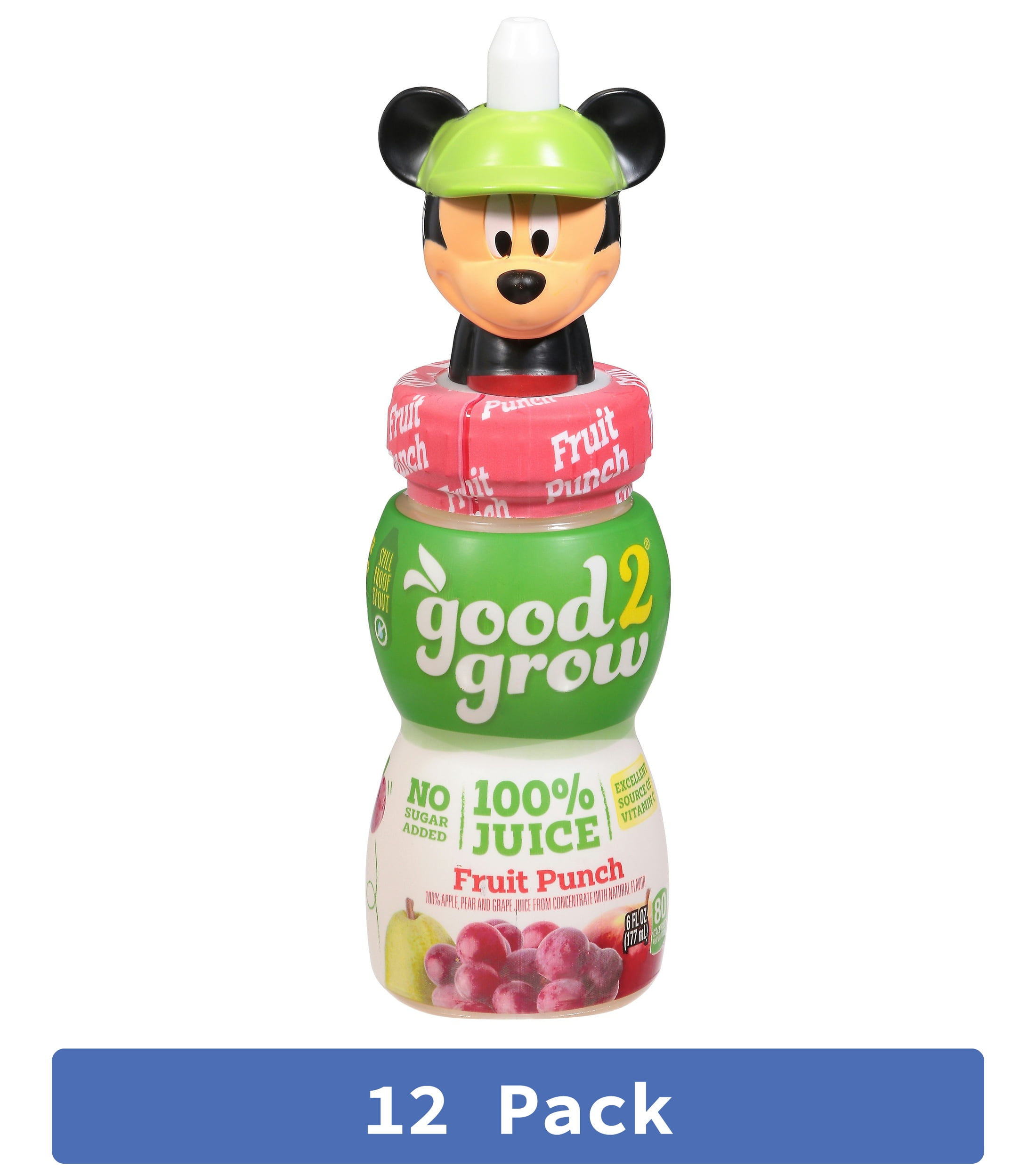 Good2Grow 100% Fruit Punch Juice 6 oz (Pack Of 12) - Walmart.com