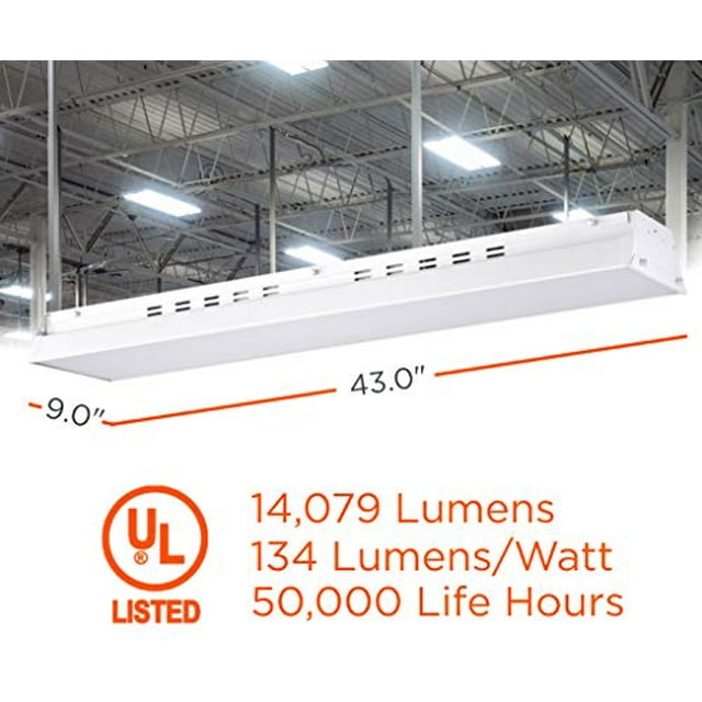 GoodBulb 321 Watt 4 Foot High Bay | 4000K Cool White Light Color 41730 ...