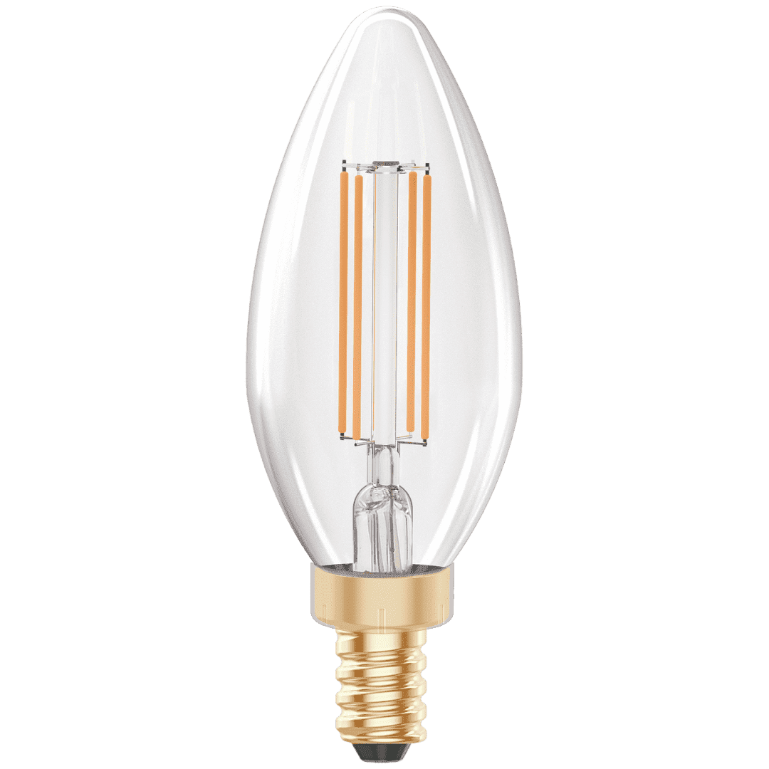 Goodbulb 40W Warm Light -5W Crystal Clear E12 Chandelier Led-90+ High ...