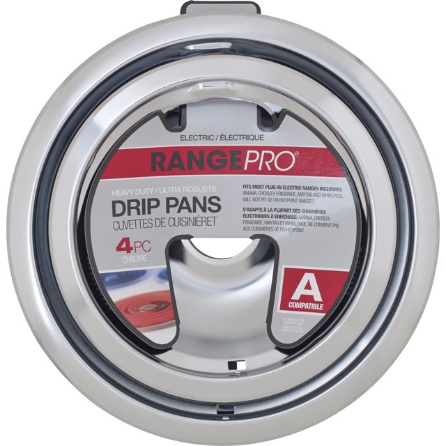 GoodCook Chrome Range Pans, 4 Count - Walmart.com