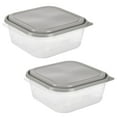 GoodCook EveryWare Extra Large Square Container 2 pack, BPA Free C43 - Walmart.com