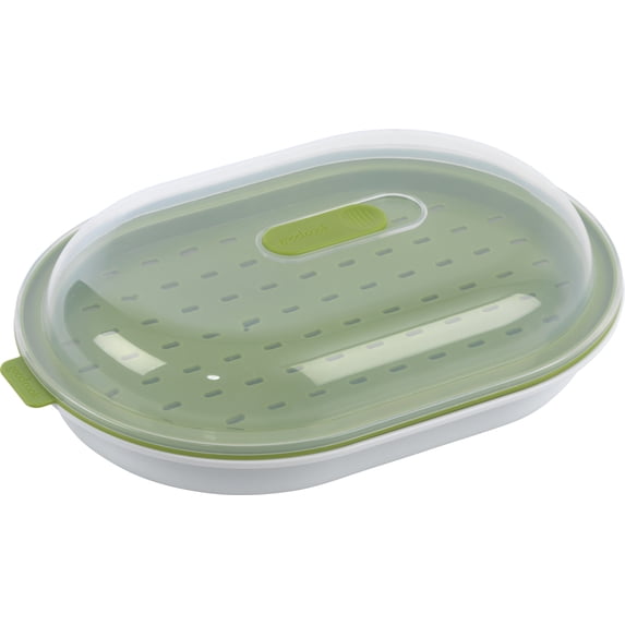 GoodCook Everyday Veggie & Fish Steamer, Microwaveable, Dishwasher Safe ...