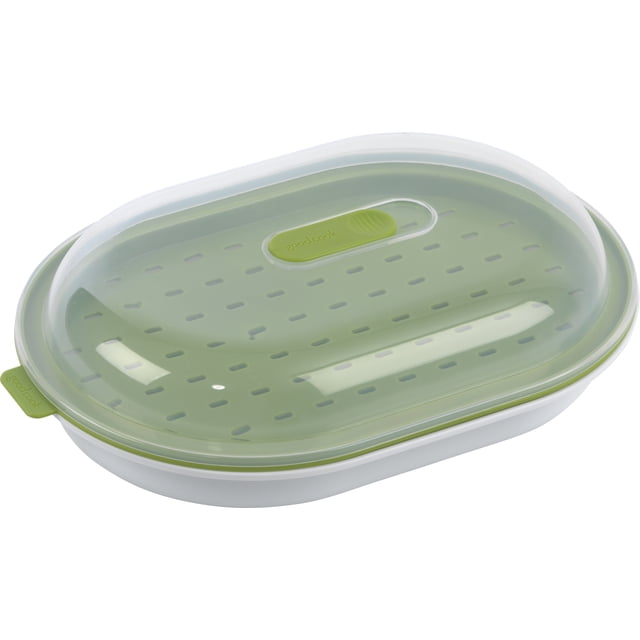 GoodCook Everyday Veggie & Fish Steamer, Microwaveable, Dishwasher Safe ...