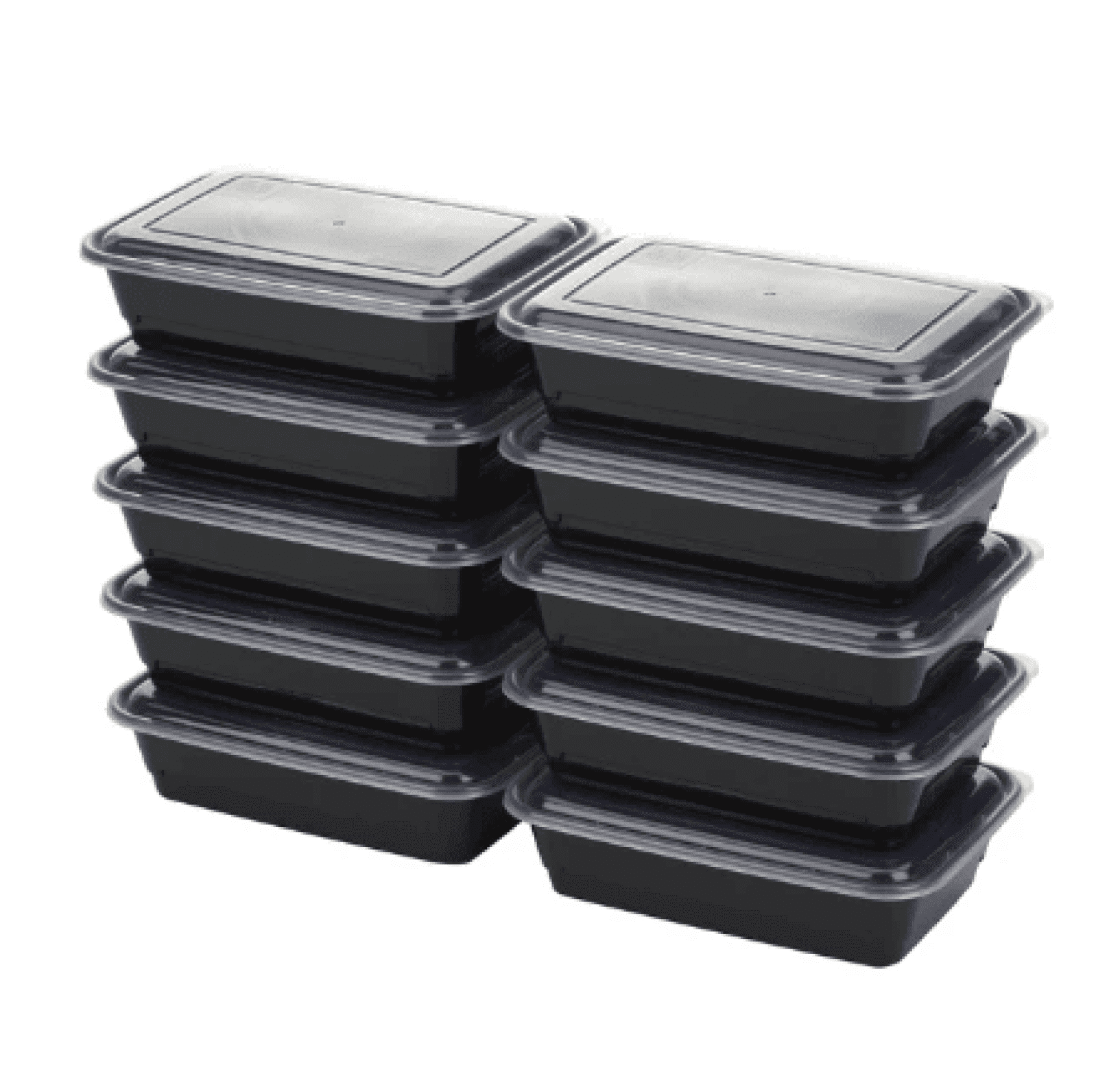 GoodCook Meal Prep Food Storage Rectangle Single Compartment - Walmart.com