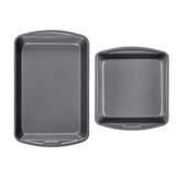 Mainstays Nonstick 12.7" X 8.9" X 2" Oblong Cake Pan, Baking Pan ...