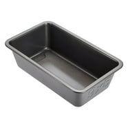 Goodcook 8x4 Steel Loaf Pan, Bread, Cake, Meatloaf, Dishwasher Safe ...