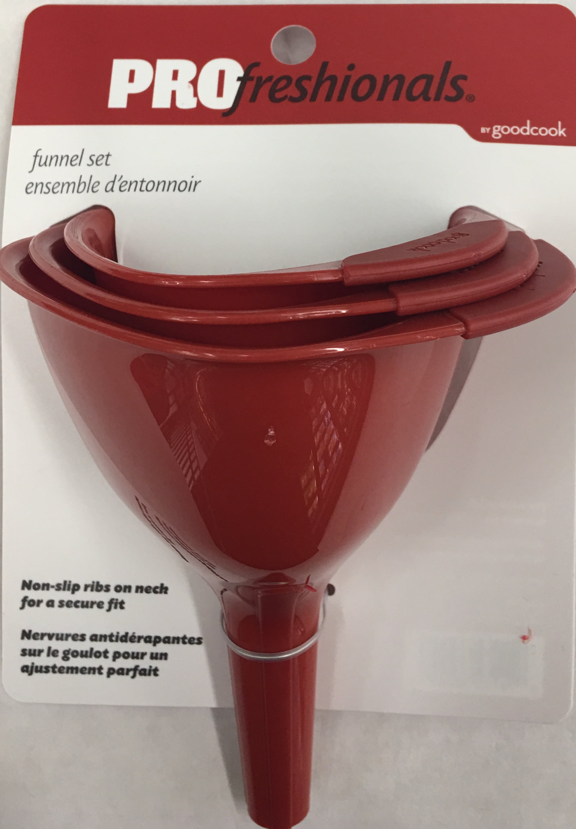 GoodCook PROfreshionals Funnel Set, 3 Piece - Walmart.com