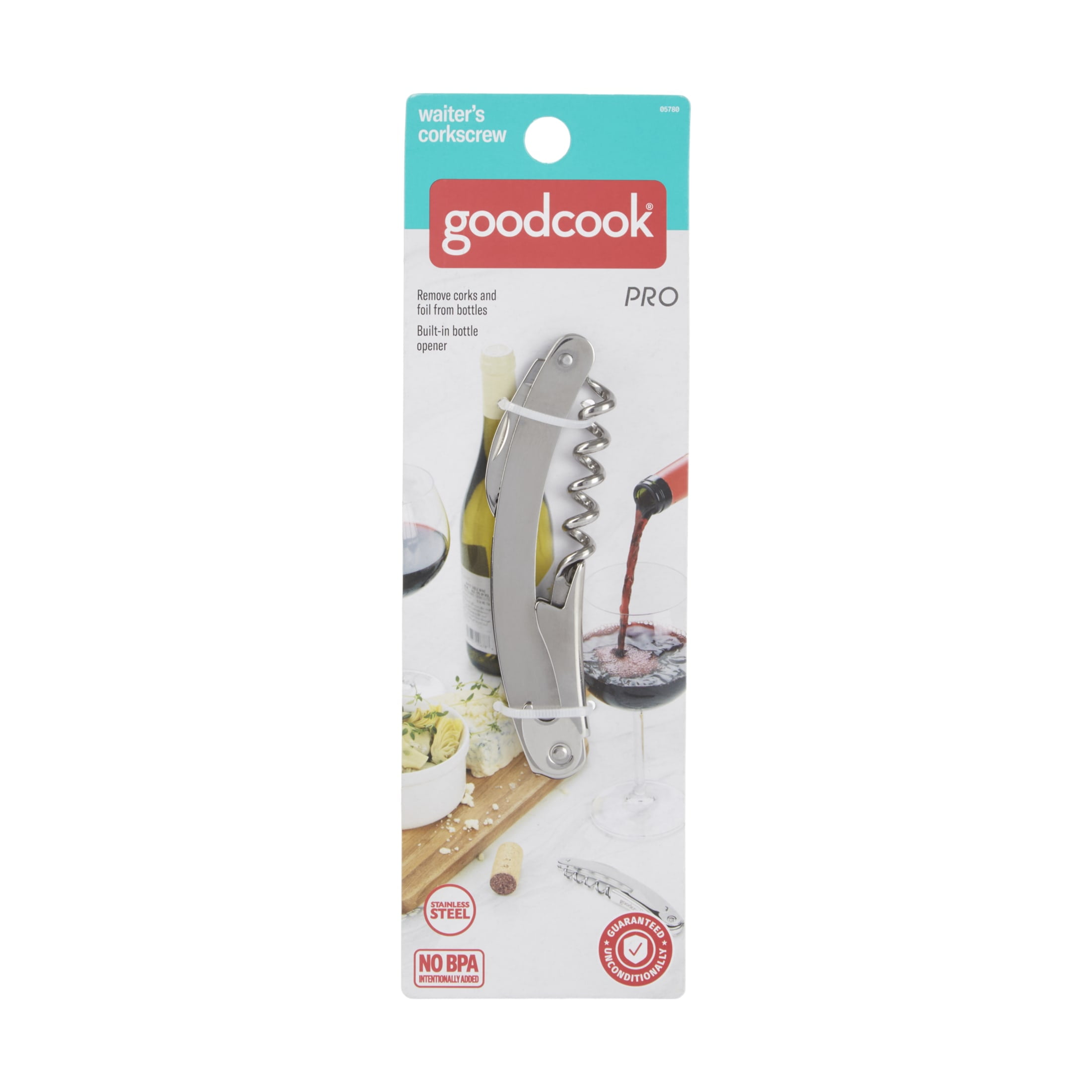 GoodCook Pro Corkscrew, Waiters, Multi-Purpose Compact Design - Walmart.com
