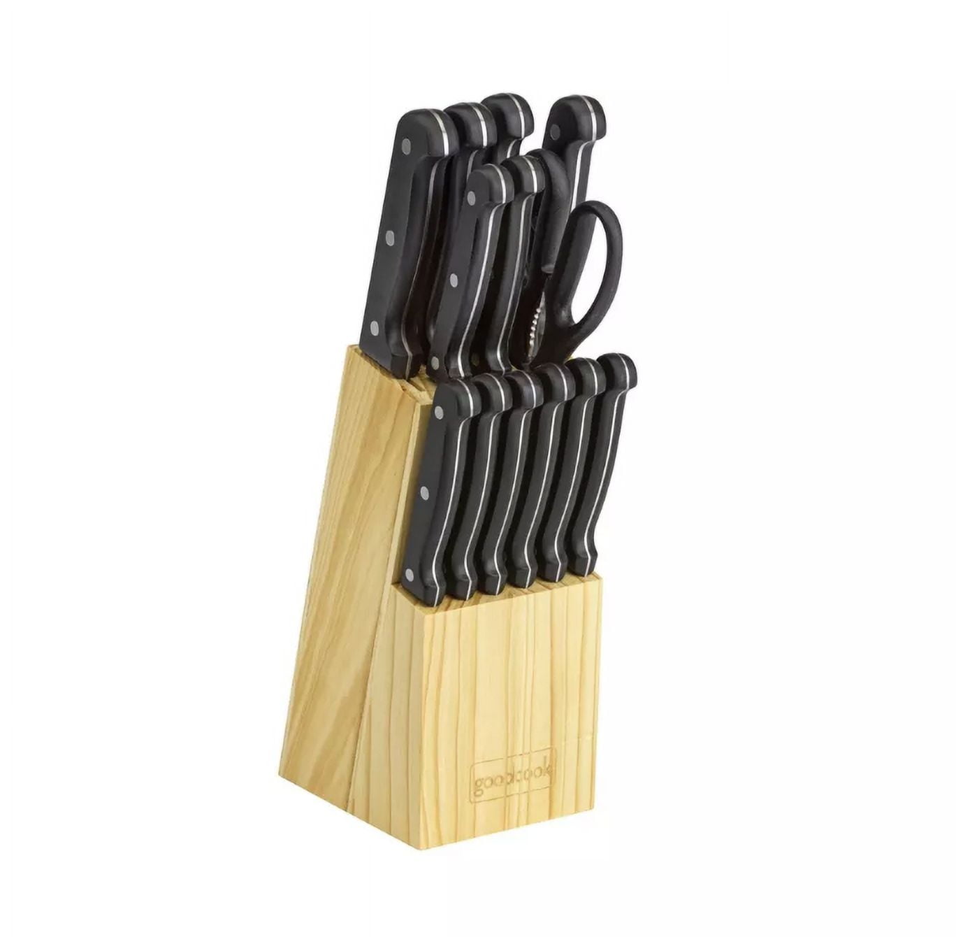 GoodCook Ready 14pc Cutlery Block Set - Walmart.com