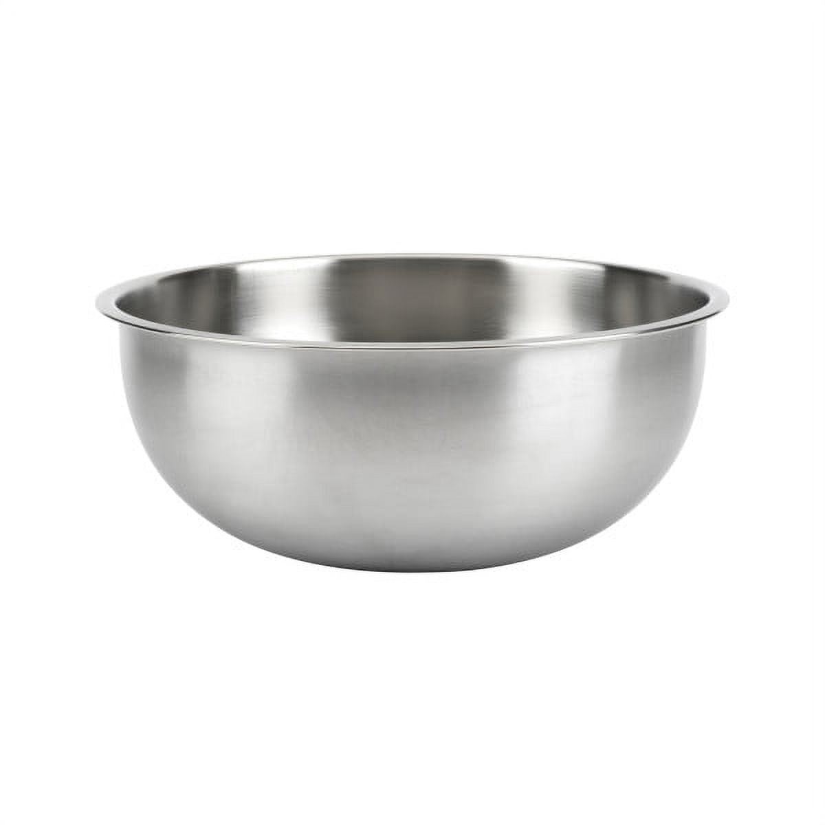 Goodcook 8qt Stainless Steel Mixing Bowl, Wide Lip Rim, Dishwasher Safe ...