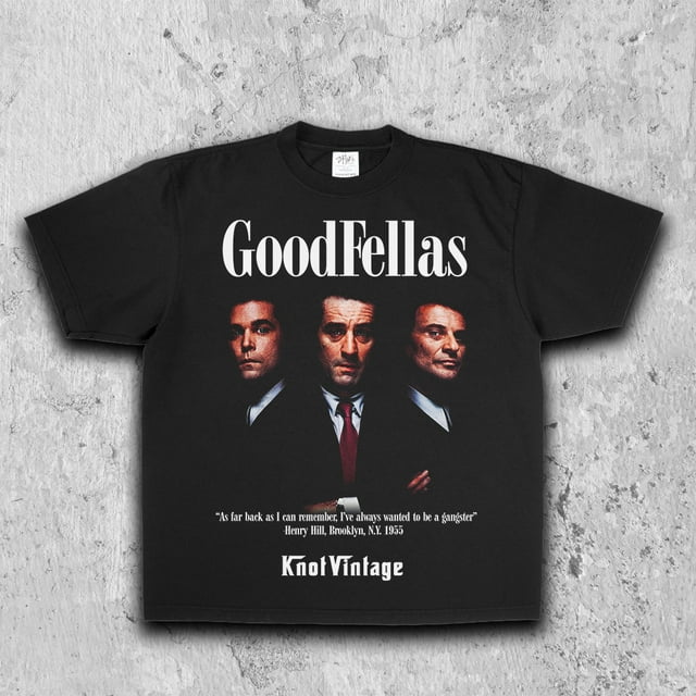 GoodFellas T KnotVintage T Shirt Tee Unisex, Color: Navy, Size: M ...