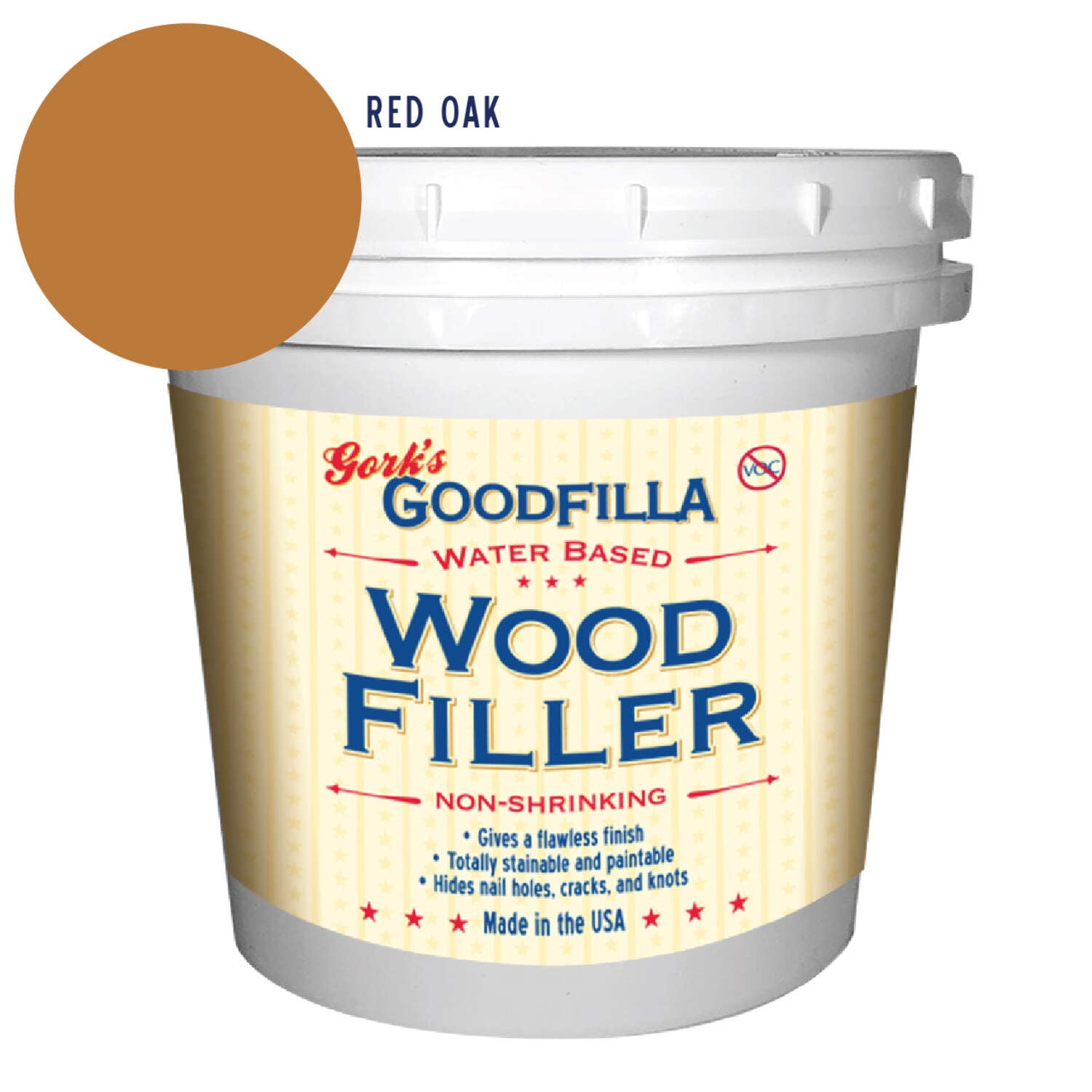 GoodFilla Wood and Grain filler, Red Oak, Quart, 4lbs - Walmart ...