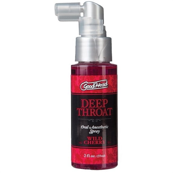 Doc Johnson, GoodHead Deep Throat Spray, Cherry, 2 oz - Walmart.com