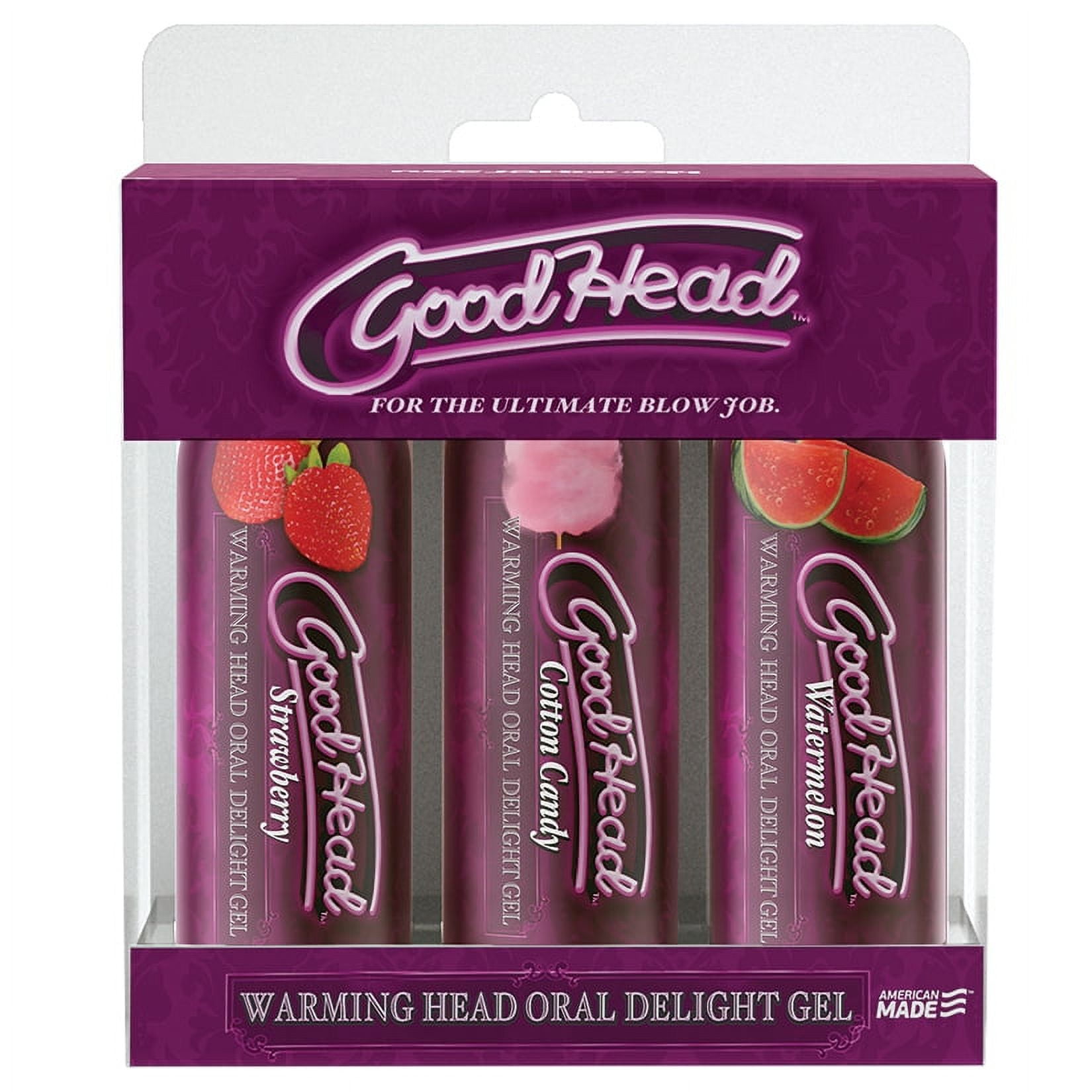GoodHead Warming Head Oral Delight Gel, Water Based Flavored Personal ...