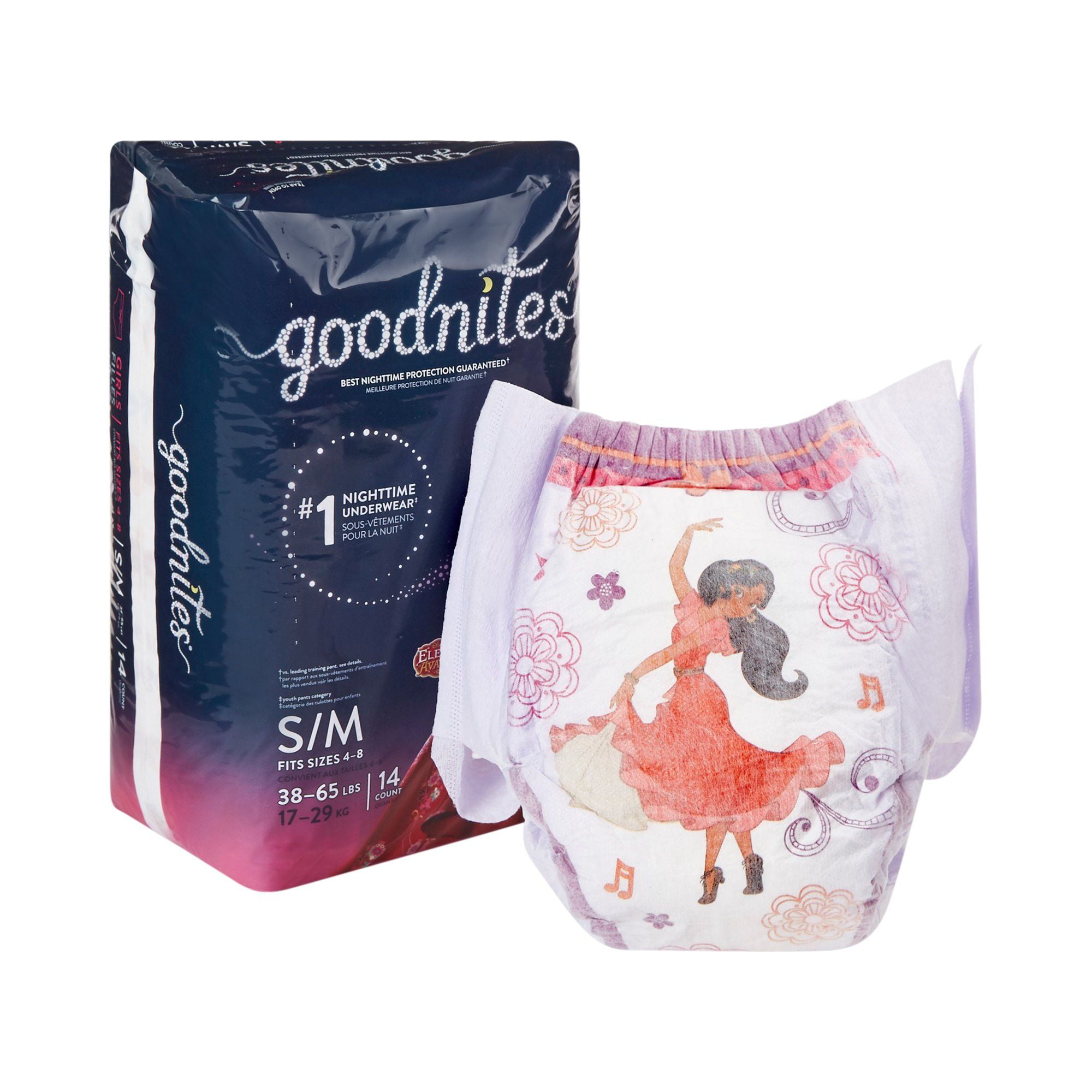 GoodNites Absorbent Underwear, Small / Medium (PK/14) - Walmart.com