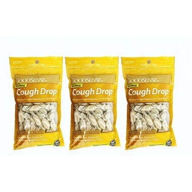 GoodSense Soothing Vapors Cough Drops, Honey Lemon, 30 Ct (3 pack ...