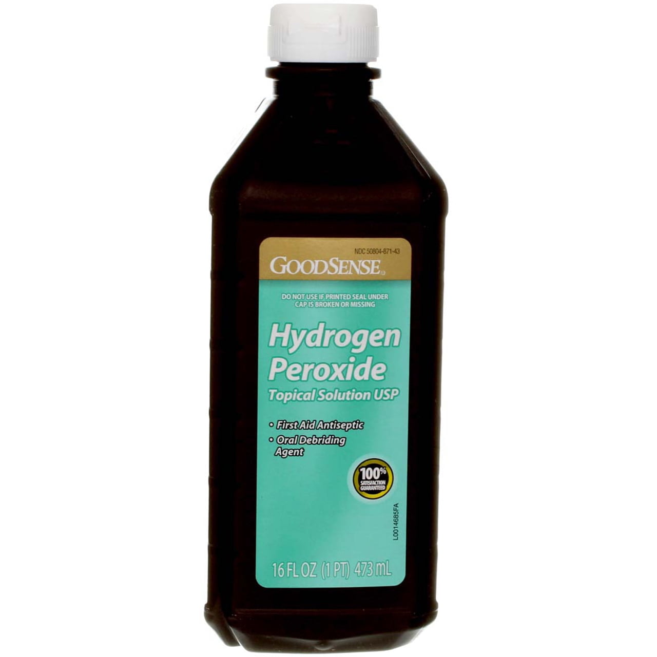 GoodSense Hydrogen Peroxide Topical Solution Liquid, 16 fl oz HSA/FSA ...